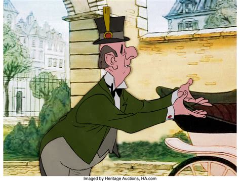 The Aristocats Edgar Original Production Cel Walt Disney Lot 15258