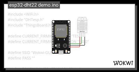 Esp32 Dht22 Thingsboard Wokwi Esp32 Stm32 Arduino Simulator