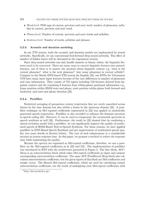 Development Of Vietnamese Speech Synthesis System Using Deep Neural