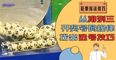 从排列3开奖号码规律找出选号技巧 E世博