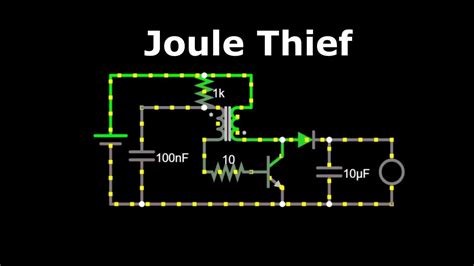 Jfet Joule Thief Circuit