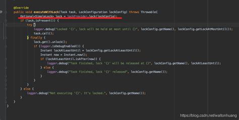 Schedulerlock 分布式锁 原理 Csdn博客