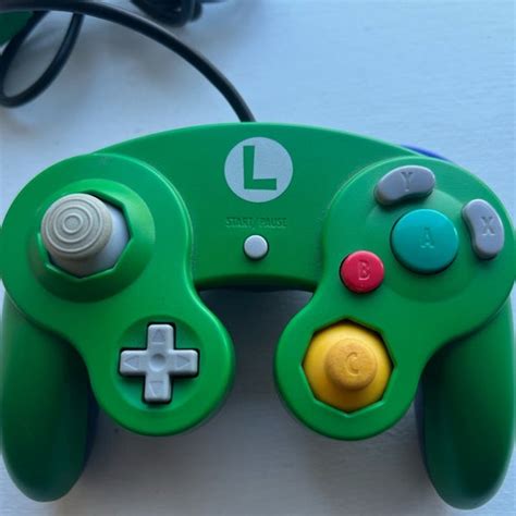 Authentic Official Nintendo Gamecube Controller Emerald Etsy