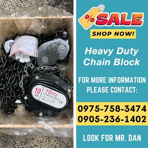 Heavy Duty Chain Block On Carousell