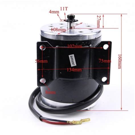 500w 24v Dc 2500 Rpm Motor For Scooter E Bike Go Kart Mini Bike E Atv