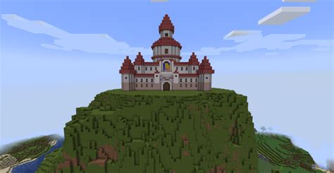 I Built Princess Peachs Castle Based Off The Super Mario Movie Im