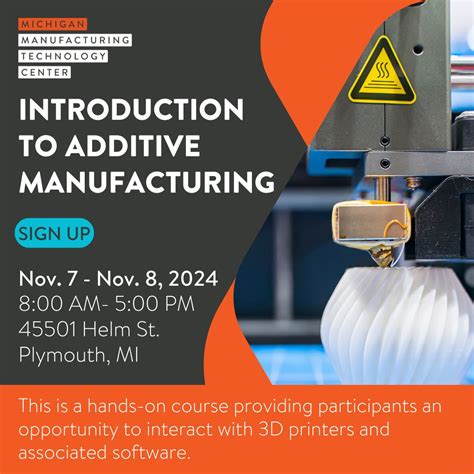 Michigan Manufacturing Technology Center On Linkedin 3dprinting Additivemanufacturing