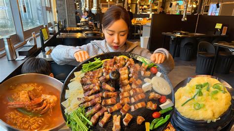 감히 대한민국에서 가장 맛있는 삼겹살집 마곡고기집 돈구멍 마곡점 Youtube