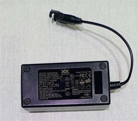 Abs Plastic Zb H A Black Power Adapter For Electronic