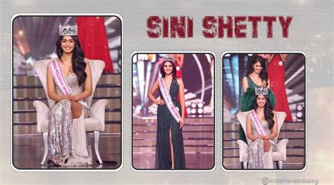 Sini Shetty Biography The Crowed Beauty Of Femina Miss India 2022 By