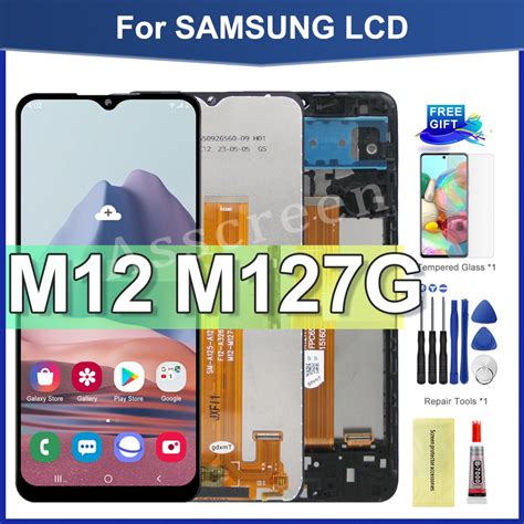 Ips Lcd For Samsung M12 M127 M127f Lcd Display Digital Touch Screen