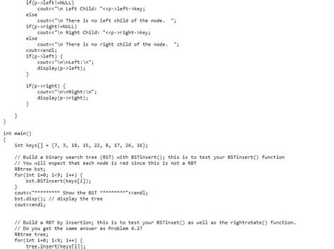 Solved Include Using Namespace Std Rbt Node Struct A