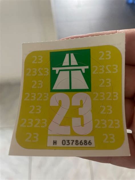Autobahn Vingnette 2023 Kaufen Auf Ricardo