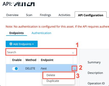 API Endpoints Continuous Dynamic Docs