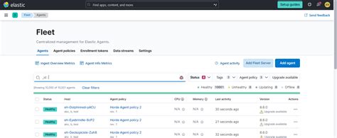 Fleet Invalid Query Error `` Icon And Clear Search Field `x` Icon