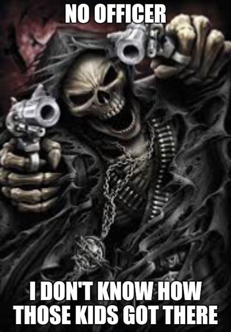 Badass Skeleton Imgflip