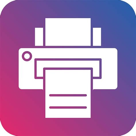 Premium Vector Vector Design Printer Icon Style