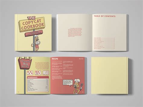 The Copycat Cookbook On Behance