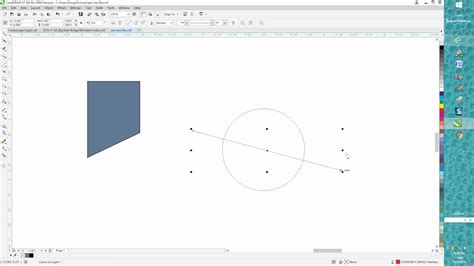 Corel Draw Tips And Tricks Virtual Segment Key And What It Can Do Part 2 Youtube