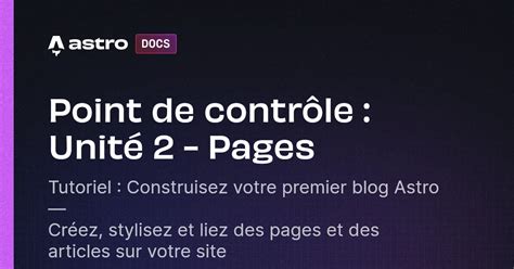 Embarquement Unité 2 Pages Docs
