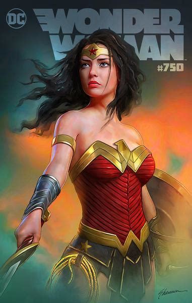 Wonder Woman 750 Variant By Shannon Maer Scrolller