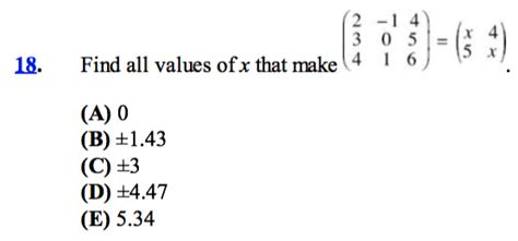 Does The Same Determinant Make Two Matrices Equal To Each Other