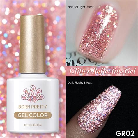 Glitter Reflective Gel Polish 10ml Born Pretty