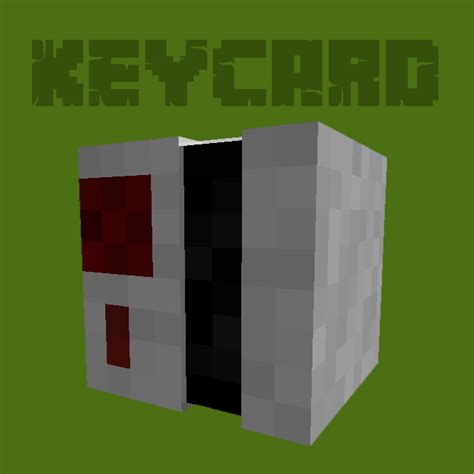 Keycard And Keypad Plugin Minecraft Bukkit Plugins CurseForge