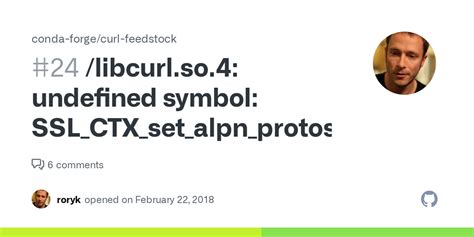 Libcurlso4 Undefined Symbol Sslctxsetalpnprotos · Issue 24