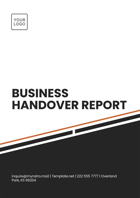 Free Handover Protocol Template To Edit Online