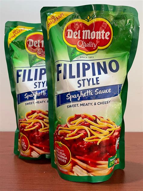 Del Monte Spaghetti Sauce Filipino Style 900g Pinoy Market