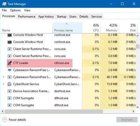 什么是ctfmon exe 我应该在 Windows 11 10 上禁用 CTF 加载程序吗