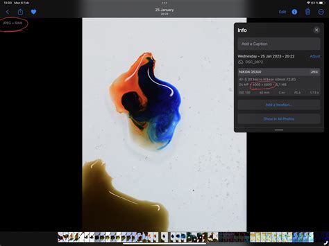 raw jpeg issue v2 bugs found on ipad affinity forum
