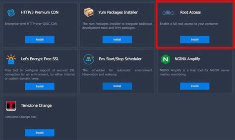 Root Access คมอการใชงาน Ruk Com Cloud PAAS