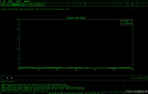 【开源工具】 黑客帝国系列系统监控工具：基于pyqt5的全方位资源监控系统python监控进程网络 Csdn博客