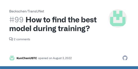 How To Find The Best Model During Training · Issue 99 · Beckschen