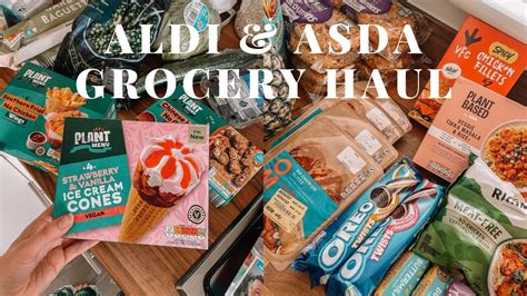 ALDI ASDA GROCERY HAUL Isobel Celine YouTube