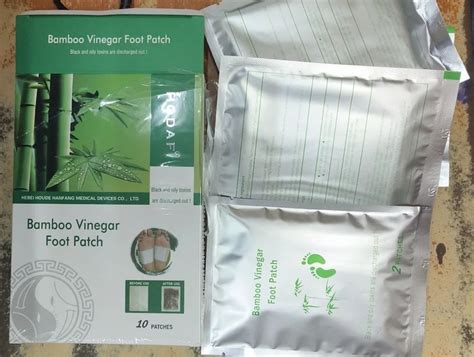 Manual Bamboo Vinegar Foot Patch For Personal At ₹ 180piece In New