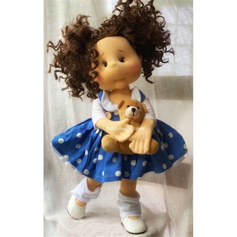 Lullu Dolls Poupées à Jouer En Tissu De Qualité Supérieure Fabriquée