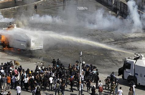 Turkish Protests Violent Clashes Between Police And Protesters In