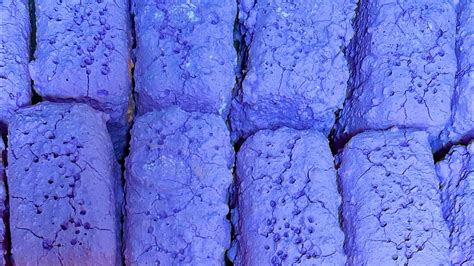 Purple Pasted Crunchy Gym Chalk W Pj Reforms 💜 Gym Chalk Asmr Asmr