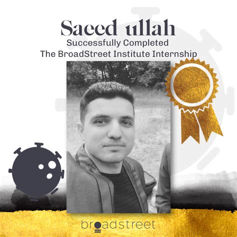 Saeed Ullah On Linkedin Internship