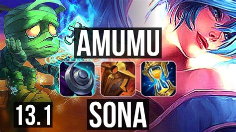 Amumu And Ezreal Vs Sona And Zeri Sup 7216 700 Games Euw Diamond