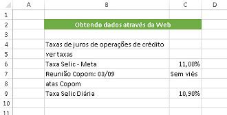 Como Importar Dados Da Web Diretamente Para O Excel