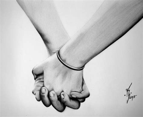 Sketches Of Couples Holding Hands At Explore Collection Of Sketches Of