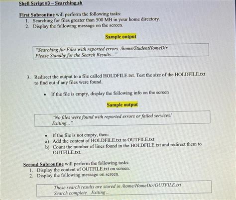Solved Irst Subroutine Will Perform The Following Tasks 1