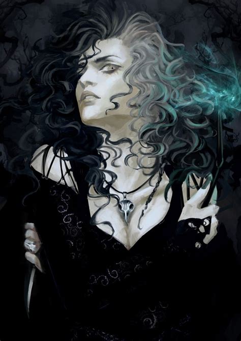 Bellatrix Lestrange Harry Potter Fan Art Harry Potter Bellatrix