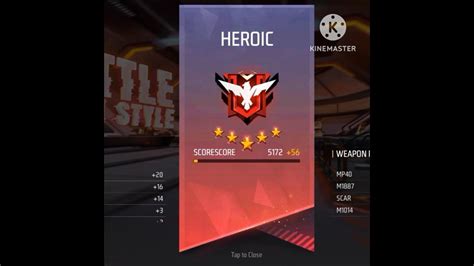 Heroic 5 Star Don In Br Ranked 🔥🔥🤘🤘👿👿💯shot Shortvideo Viral Brrank