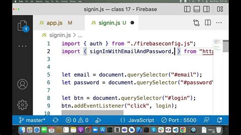 firebase authentication web part 2 of 3 version 9 10 0 youtube