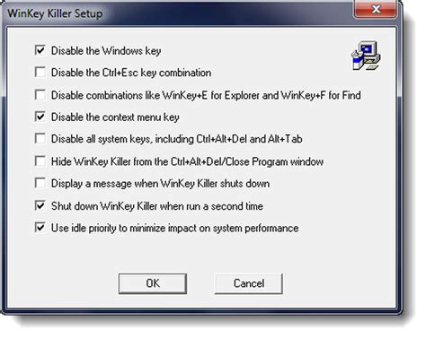 Disable Windows Key